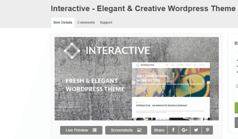 Interactive WordPress Theme Download & Review 2025