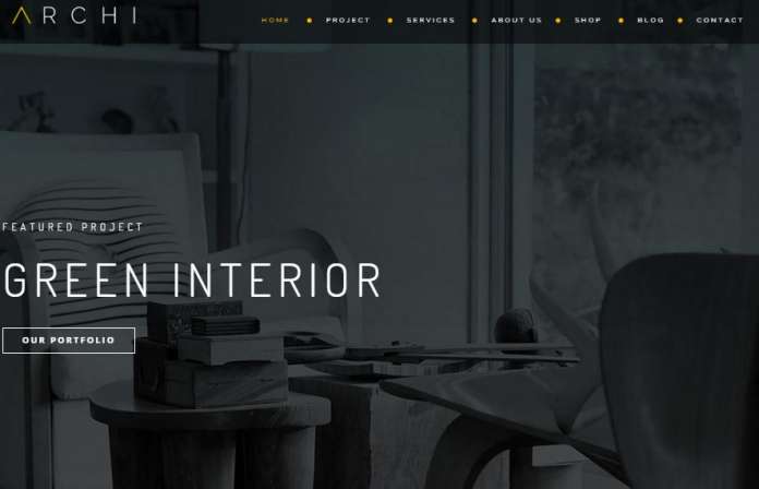 Archi - Interior Design WordPress Theme Download & Review 2025